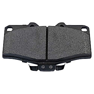 TRQ Front Brake Pad & Rotor Kit Brake Caliper Brake Pads Brake Rotor Semi-Metallic Vented Compatible with 1996-2000 Toyota 4Runner