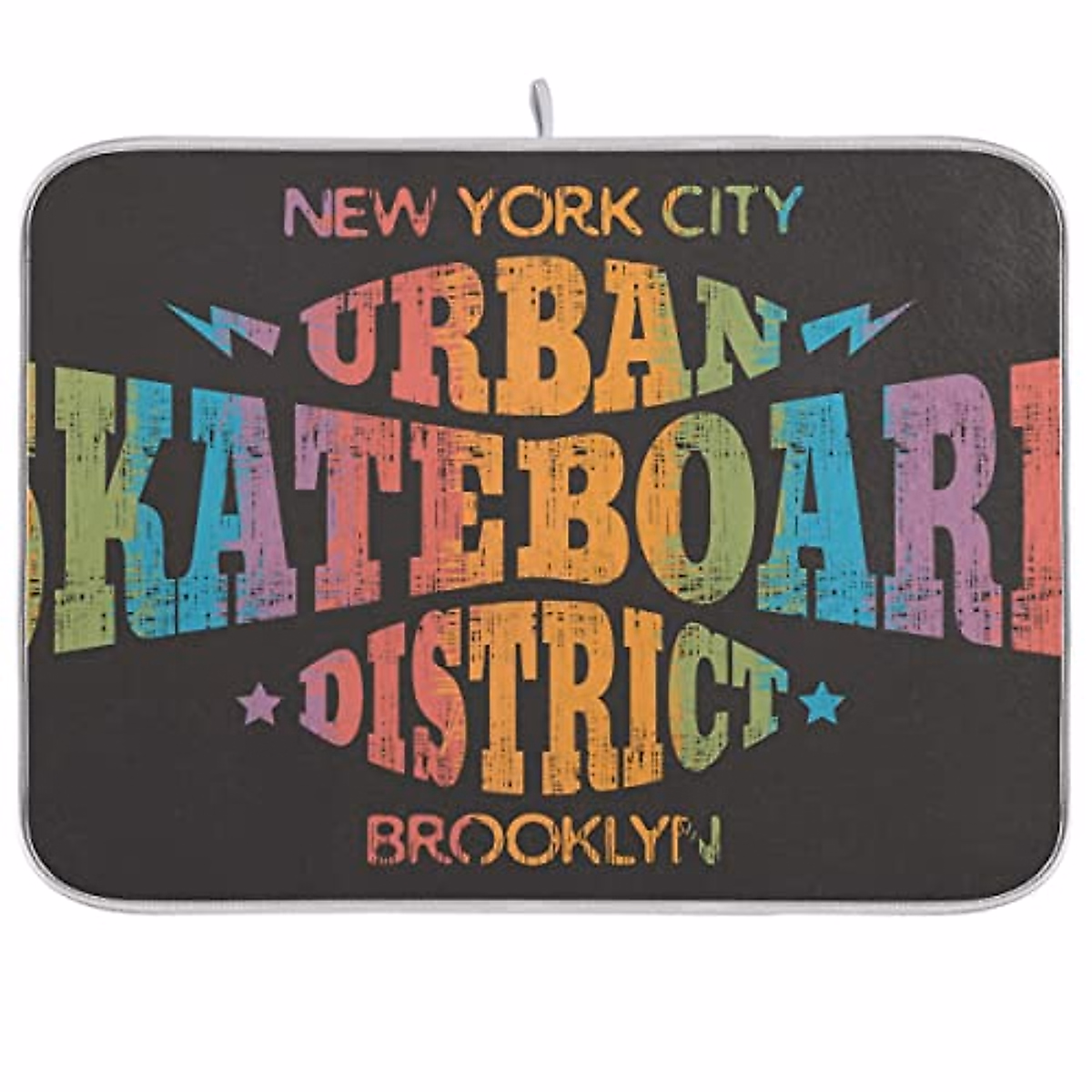 New York City Drying Dish Mat Counter Heat Mat 16 x 18 Drying Mat Kitchen Counter Drying Matt Kitchen Counter
