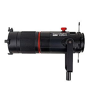 Aputure Spotlight Mini Zoom for The LS 60d and LS 60x Focusing LEDs 15°~30° 2X Zoom Adjustable Focus Projection Lens,with 15 M-Size Gobos,GOBO Holder,Gel Holder
