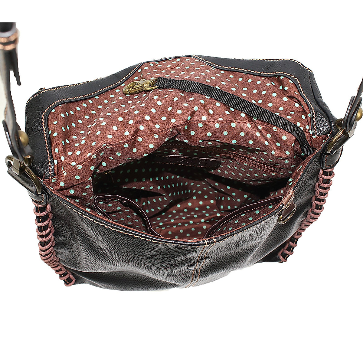 Chala Charming Crossbody Bag with Dragonfly Black