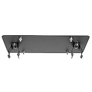 Smittybilt 4432 License Plate Mount Bracket for Roller Fairlead , Black