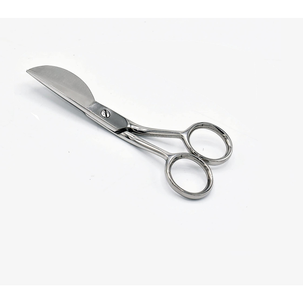 Professional Duck Bill Applique Scissors 4.5 inch Paddle Shaped for Arts, Craft, Fabric & Embroidery