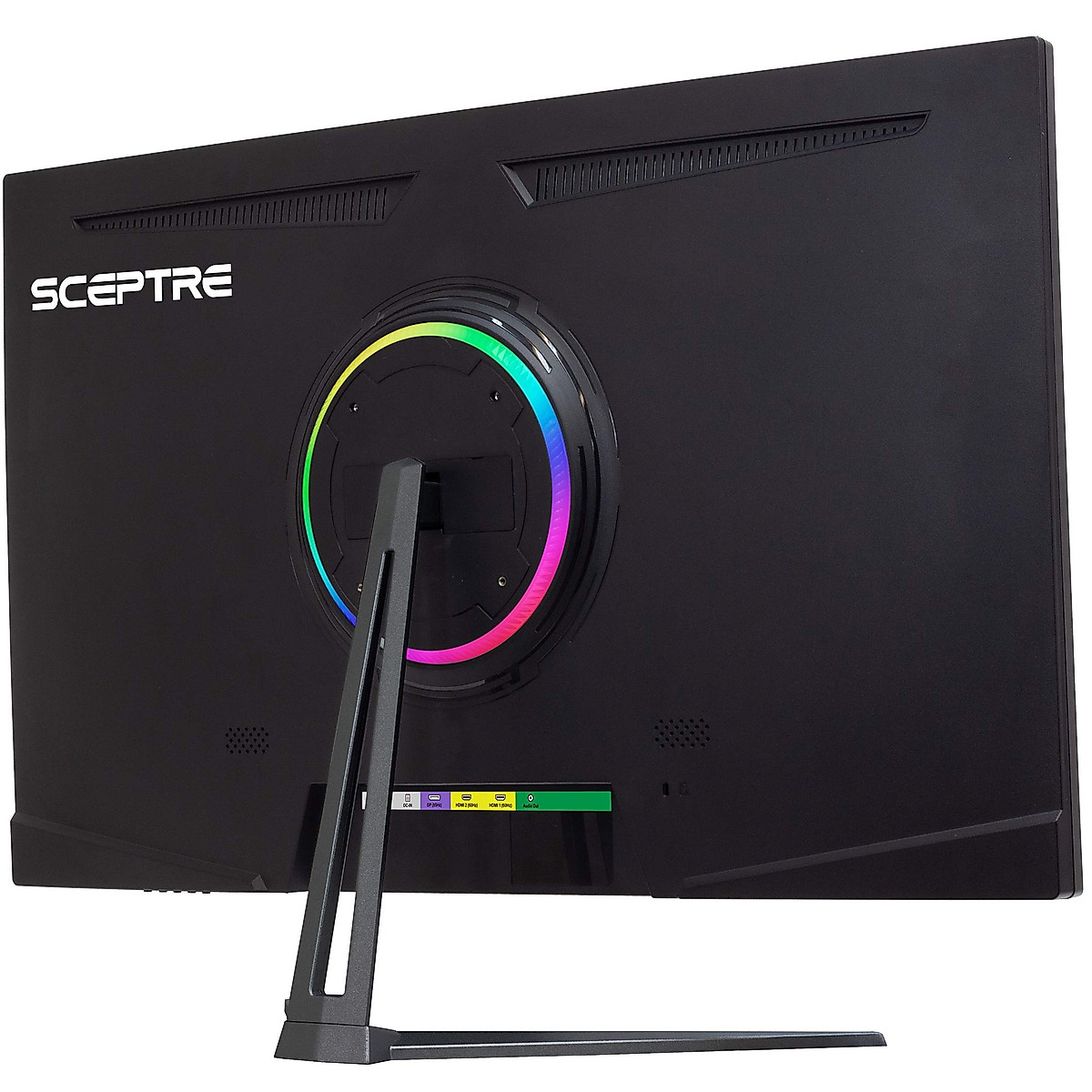 Sceptre 32" QHD 1440P 2560x1440 LED Monitor HDMI DisplayPort Up to 85Hz Build-in Speakers Blue Light Shift, Machine Black 2020 (E325W-2560AD)