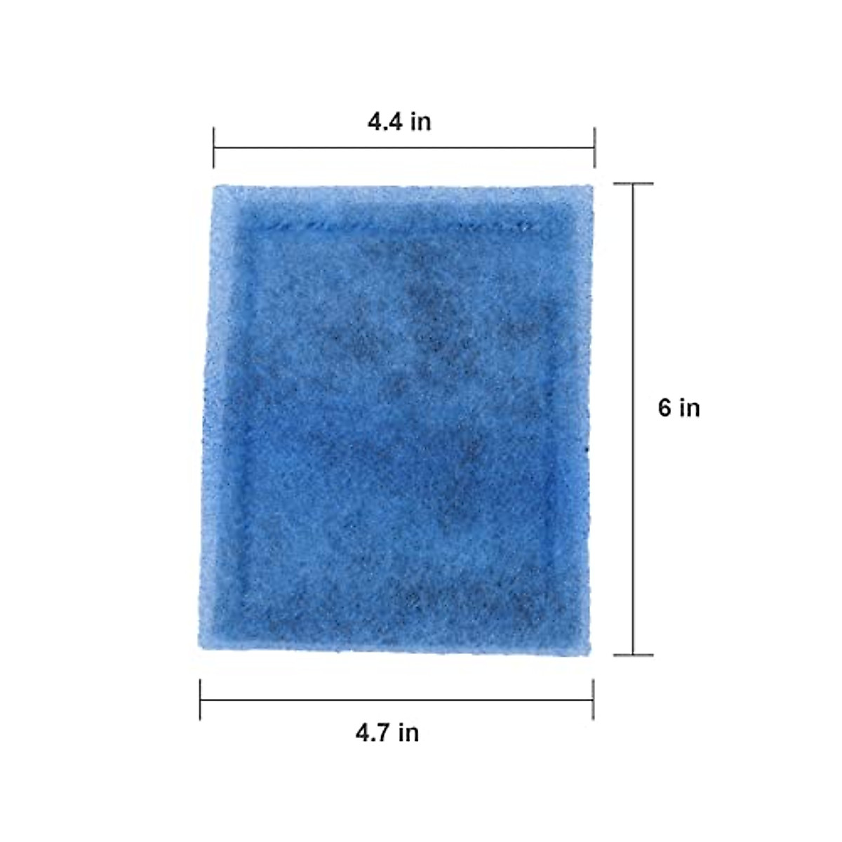 Ying-ti 10Pcs Aquarium Filter Cartridge,Compatible for Aqua-Tech 10-20 Power Filters, Replacement for AquaTech EZ-Change #2 Fish Tank Power Filter Cartridge Replacement