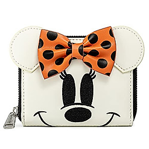 Loungefly Disney Ghost Minnie Glow in the Dark Wallet