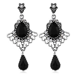 Diwlolido Fascinators Hats Pillbox Hat Cocktail Tea Party Feather Hair Clip Wedding Headwear with Veil for Women and Girls (Feather Black Set)