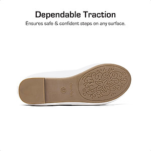 DREAM PAIRS Girls Dress Shoes Girl's Ballerina Flat Ankle Strap Ballet Flats for Toddler/Little Kid/Big Kid,Size 2 Little Kid,White,Sole-FINA-K