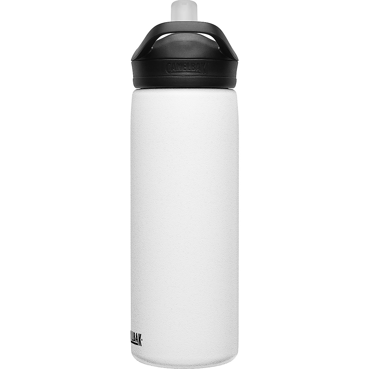 CamelBak eddy+ Water Bottle with Straw 20oz - Insulated Stainless Steel, White