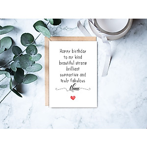 LillaGifts Mimi Birthday Card - Amazing Mimi Gift - Birthday Card Mimi - Funny Mimi Card - Card For Mimi Birthday, 5x7 inches