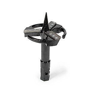 Titan Attachments 14" Auger Stump Planer, Tree Stump Grinder, 3,300 FT/LB, 2" Hex Collar