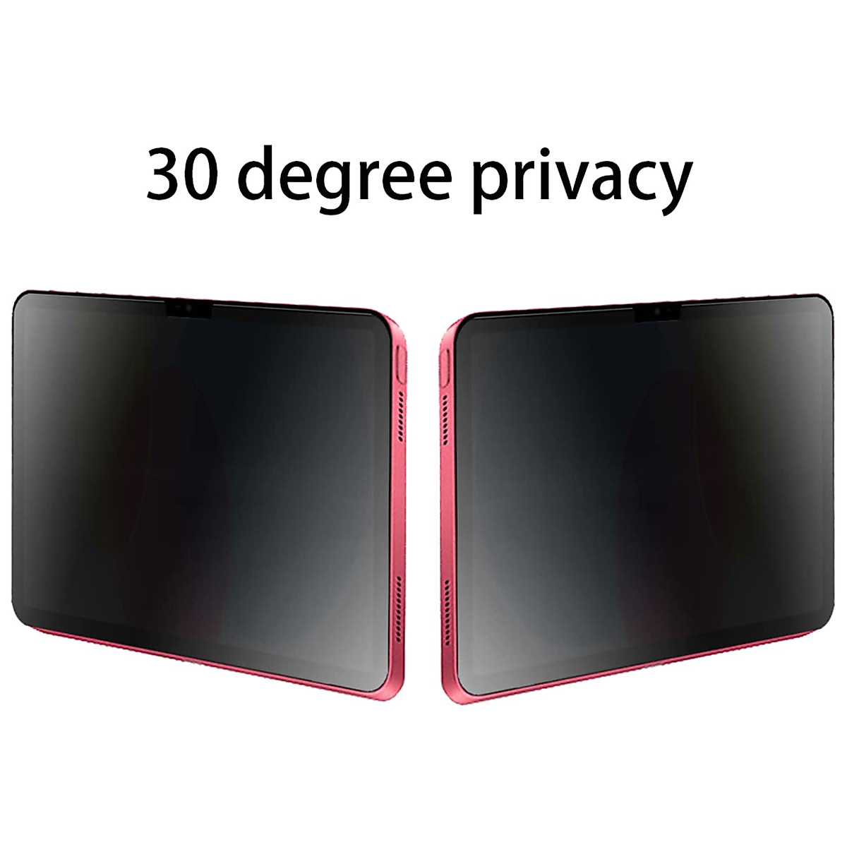 BWEDXEZ Privacy Anti-Glare Screen Protector Anti-Spy Soft Film Suit for iPad Pro 12.9 inch 2022 2021 2020 2018 Matte Anti-Peeping