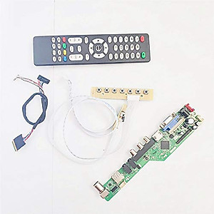 U/R for B173HW02 Laptop led LCD Monitor T.V53 Display Controller Driver Card kit HDMI/VGA/AV/USB 17.3" WLED LVDS 1920 * 1080 40 pin (B173HW02 V1)
