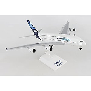 Daron Skymarks Airbus A380-800 H/C with Gear, 1/200-Scale,White
