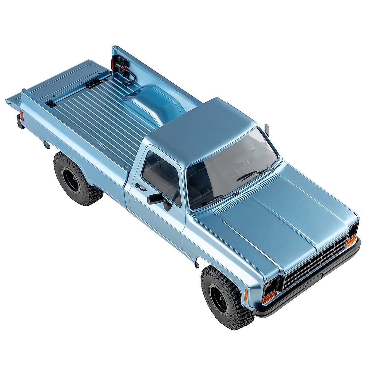 WOWRC EAZYRC 1/18 Glacier RC Crawler 4WD RC Truck RTR with LED Lights 2.4GHz Transmitter, RC Rock Crawler Hobby Grade Remote Control Car for Adults