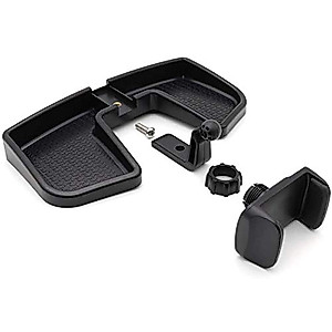 Camoo for Jeep Renegade Phone & GPS Car Holder 360 Degree Rotation with Organizer Storage Adjustable Auto Mobile Holder Stand Kit Fits Jeep Renegade 2015-2021 (Black