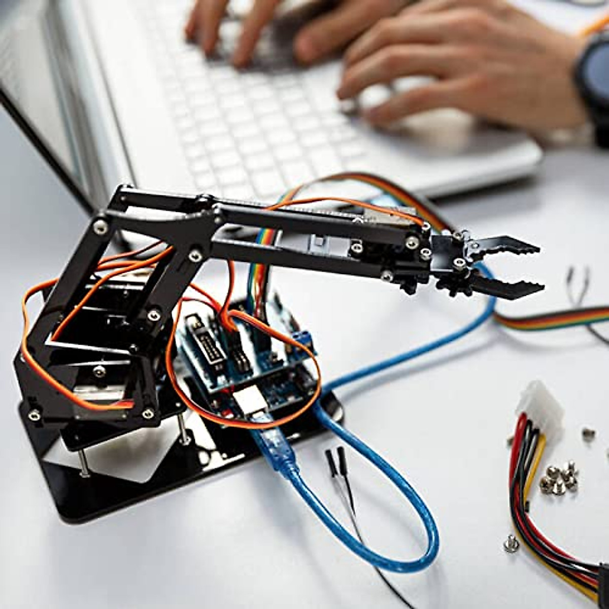 Electrical Wire,18 Gauge Wire,18 awg Wire-XINWANG 18 Gauge Stranded Tinned Copper Wire with PVC Insulation((OD:2.0 mm) 6 Colors,20ft Each, Hook Up Wire Kit