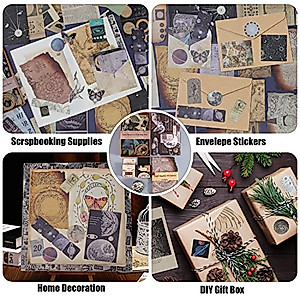434PCS Scrapbooking Supplies Outer Space Scrapbook Kit Astronomy Aesthetic Celestial Stickers Planet Adventure Scrapbook Paper Stationary Tape A5 Junk Journal Planner Girls Kids Boys DIY Craft Gifts