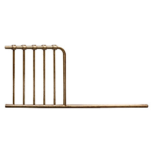 Namesake Abigail and Winston Mini Toddler Bed Conversion Kit in Vintage Gold