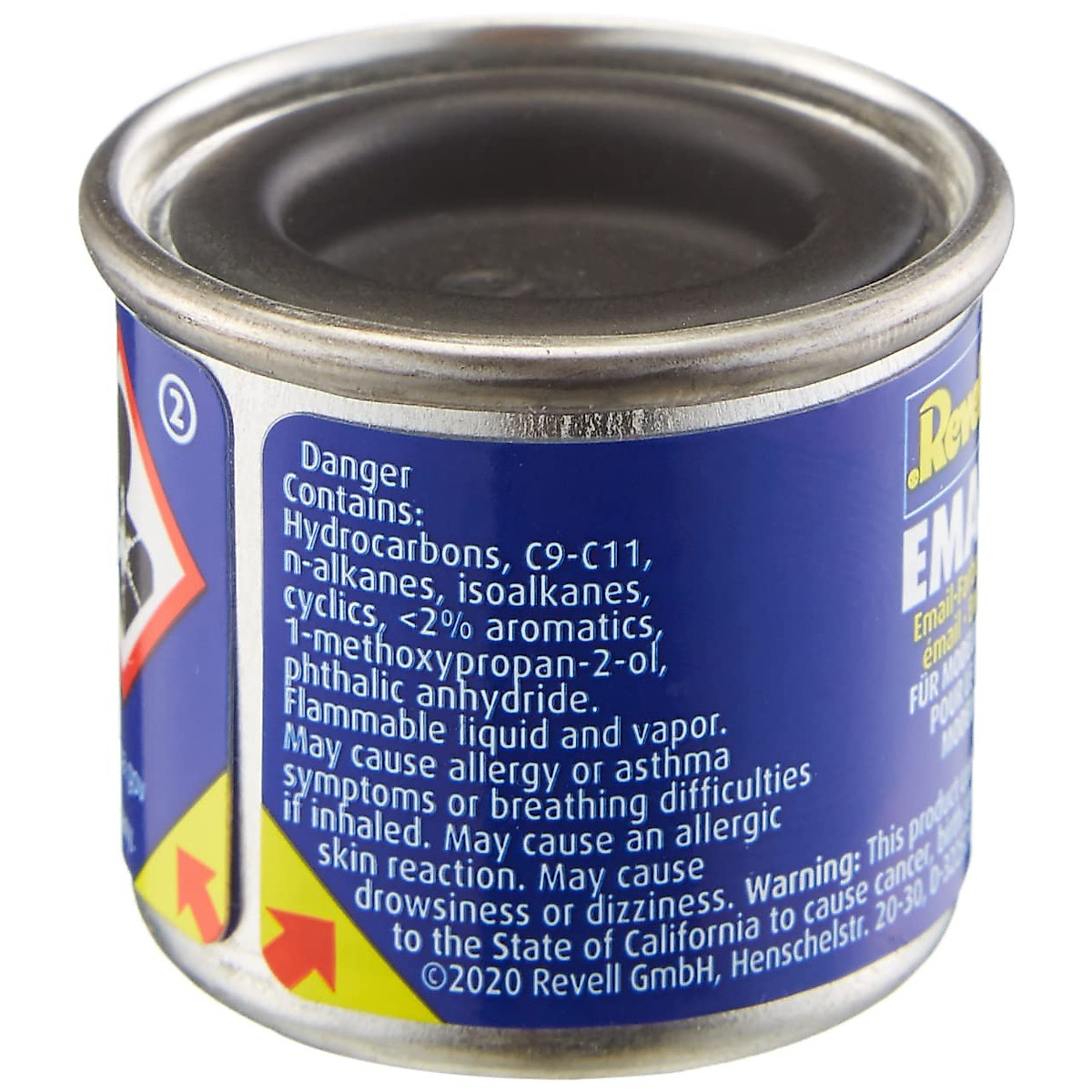Revell Enamels 14ml Tar Black Matt Paint