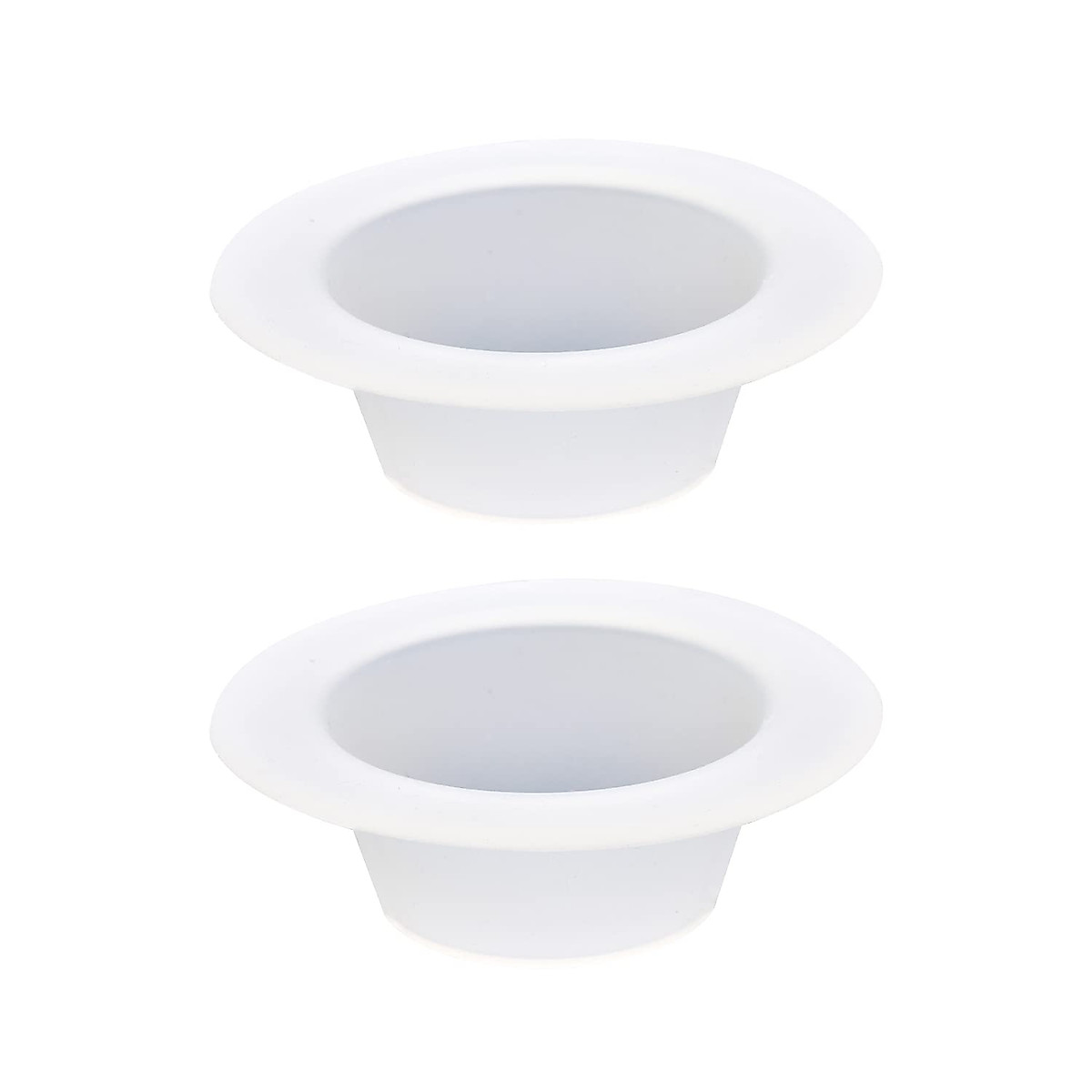 ASAWASA 2 Pcs Wax Warmer Silicone Liner, No Mess, No Scrape Way to Remove Scented Wax, Long Lasting ，Reusable,1.97 inch in bottom diameter Plug in Wax Warmer (Small and medium-size 2pcs) ﻿