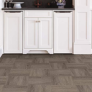 FloorPops FP3321 Bungalow Peel & Stick Floor Tiles, Neutral