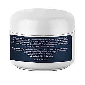 Jungle Pet Dog Dental Wipes for Dogs and Cats - Reduce Plaque, Tartar & Bad Breath - Cat & Dog Dental Wipes for Teeth Wipes - Peppermint Scent for Fresh Breath - 50 ct