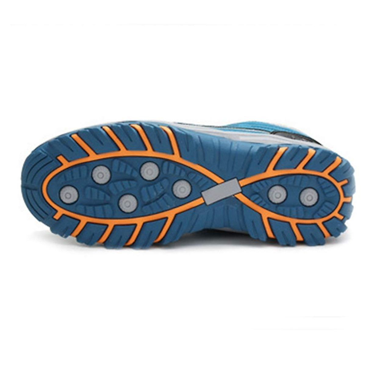 Women's Waterproof Hiking Boots Outdoor Running Trail Hiker High-top Non-Slip Casual Climbing Shoes Blue