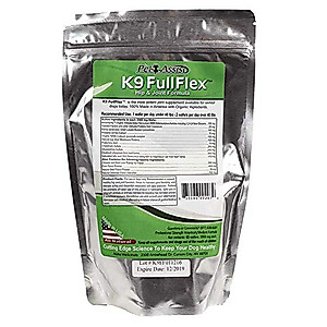 Aloha Medicinals K9 FullFlex, Dog Hip and Joint Supplement, Certified Organic and Mushroom Enhanced Dog Health Supplement, Pack of 1, 60 Chews