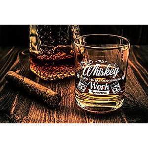 Funny Retirement Gifts for Men Dad Women Mom. 2024 Retirement Whiskey Glass Gift. Retired Glasses for Friend Coworkers Office & Family. Unique Novelty Ideas for Her Nurses Navy Air Force Military Gag