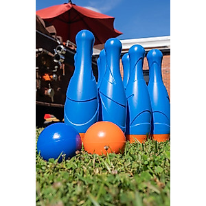 GAMELIFE SPORTS MagnaRack Bowling, Includes 10 Magnetic Bowling Pins, 2 Balls, Bowling Mat, Carry Bag, Great Toy Gift, Early Education, Indoor & Outdoor Games, Toddler, Child, Boys & Girls 6 and up