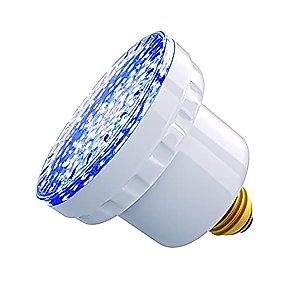 LAMPAOUS LED SPA Bulb, 15 Watt E26 LED Pool Bulb, 5 Color Show and 7 Solid Colors LED Hot Tub Replacement Bulb inground Lights Fixture, 120VAC Input