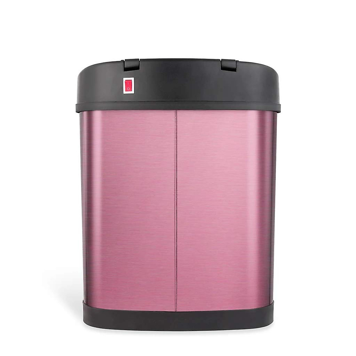 Ninestars DZT-12-13BUR Motion Sensor Trash Can, Small, Burgundy