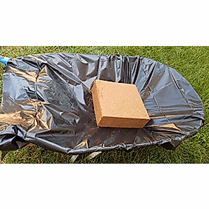 Verdana Coconut Fiber Potting Mix – 5 Lb Pack - 4x 1.25 Lb Compressed Bricks - Coco Coir, Coco Peat, Coir Pith - Alternative to Peat Moss – Soilless Growing Medium - Low EC, Optimum pH, High Expansion