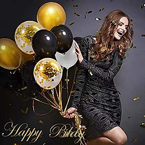 Rose Gold Balloons 100pcs 12inch Chrome Metallic Rose Gold Helium Balloons for Birthday Party Decoration and Arch Decoration Wedding Birthday Baby Shower Christmas Party