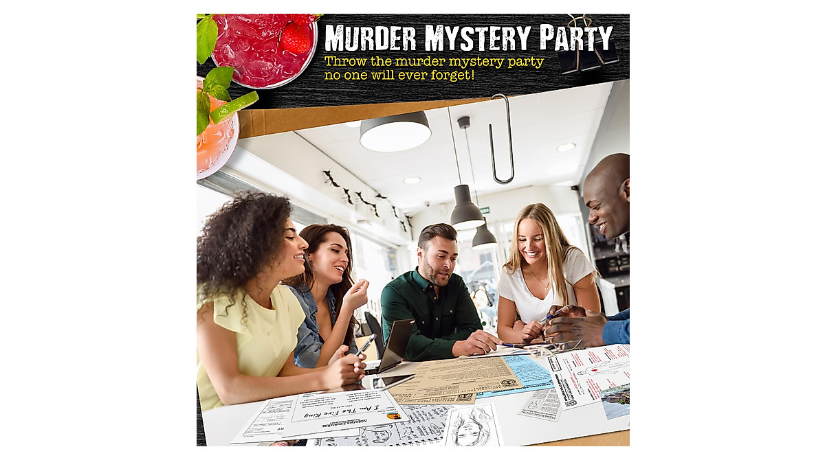 Unsolved Case Files Cold Case Murder Mystery Game | Solve the Crime