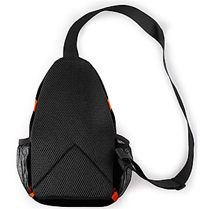 HANDAFA Anime My Hero Single Shoulder Bag Manga Sling Bag Cosplay Daypack(Bakugou Katsuki)