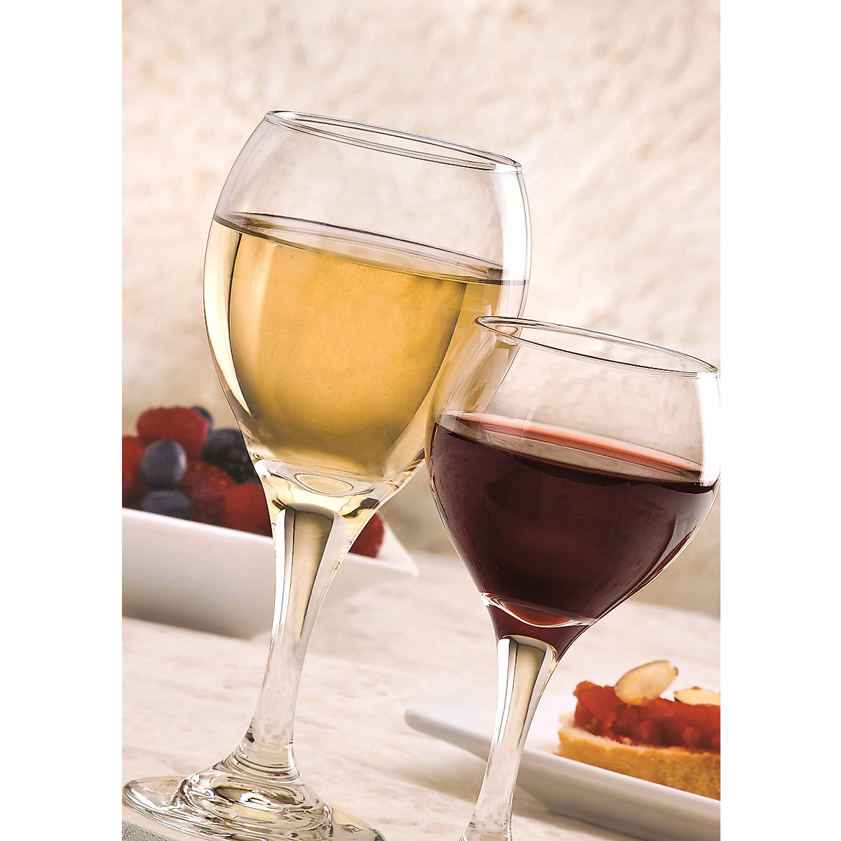 Libbey RLBB101 Teardrop White Wine No. 3965 Soda Glass (Pack of 6)