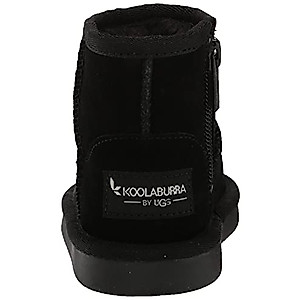 Koolaburra by UGG unisex child Koola Mini Fashion Boot, Black, 2 Little Kid US