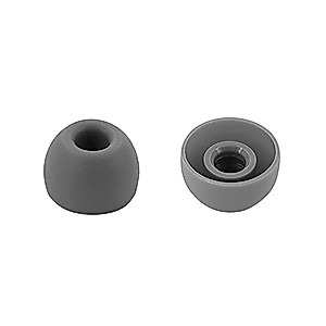 ALXCD Eartips Compatible with Beats Fit Pro, S/M/L 3 Sizes 6 Pairs Soft Silicon Earbuds Tips Replacement Ear Tips, Compatible with Beats Fit Pro 6 Pairs Sage Gray