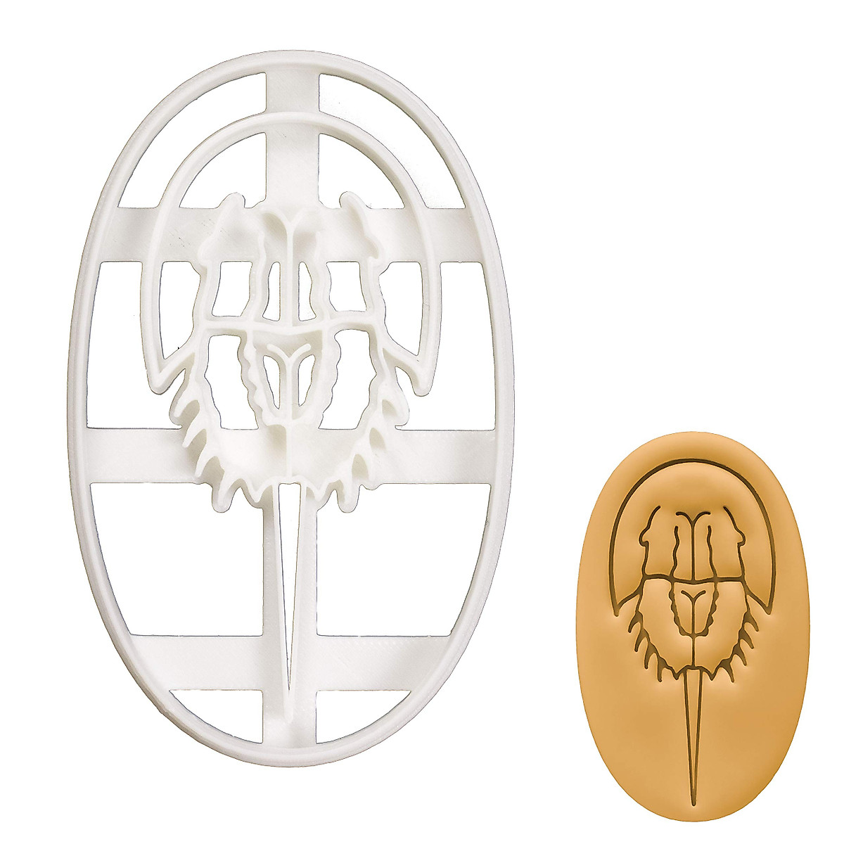 Horseshoe Crab Profile cookie cutter, 1 piece - Bakerlogy
