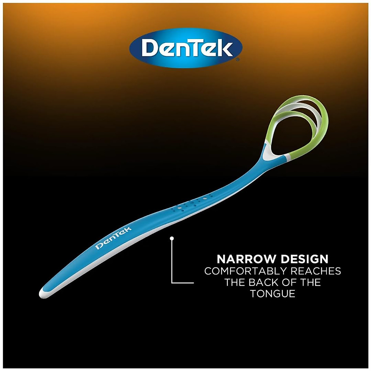 DenTek Comfort Clean Tongue Cleaner, Fresh Mint 1 ea - Packaging May Vary