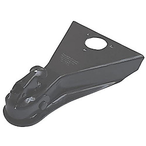 Husky 87079 2" A-Frame Flat Lock Straight Coupler,Black