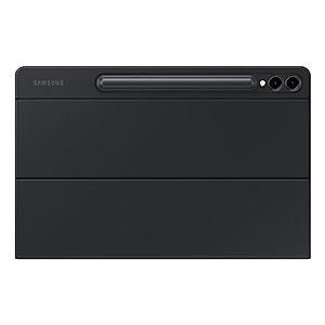 Samsung Galaxy Tab S9 FE+ Book Cover Keyboard Slim, Tablet Protector Case, Thin and Lightweight Design, Magnetic Back, PC-Like Experience, Wireless Keyboard Sharing, US Version, Black