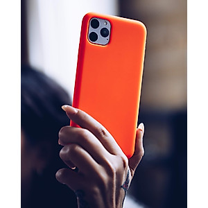 FELONY CASE - iPhone 13 Pro Max Case, Stylish Neon Orange iPhone Case - 360° Shockproof Protective Case Designed for iPhone 13 Pro Max - Compatible with MagSafe