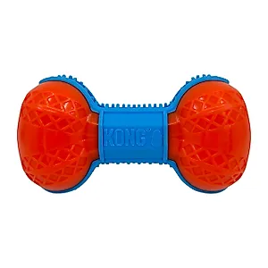 KONG Chichewy Zippz Bone with Grooves for Treats and Dental Health