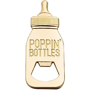 24 pcs Bottle Openers Baby Shower Favors for Guest,Baby Shower Souvenirs/Decorations Supplies , Baby Bottles Openers Baby Shower Party Favor for Girl (Pink, 24)