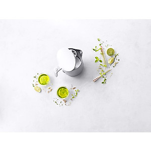 ZWILLING Enfinigy Cool Touch 1.5-Liter Electric Kettle, Cordless Tea Kettle & Hot Water, Silver