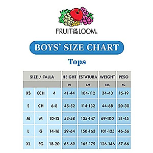 Fruit of the Loom boys Cotton White T Shirt Underwear, - 5 Pack White, X-Small US