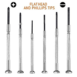 Eyeglasses Repair Kit, 1100PCS Eyeglass Screws and 6 Pcs Precision Screwdriver Set and Tweezers for Glasses, Sunglass, Jewelry, Spectacles and Watche