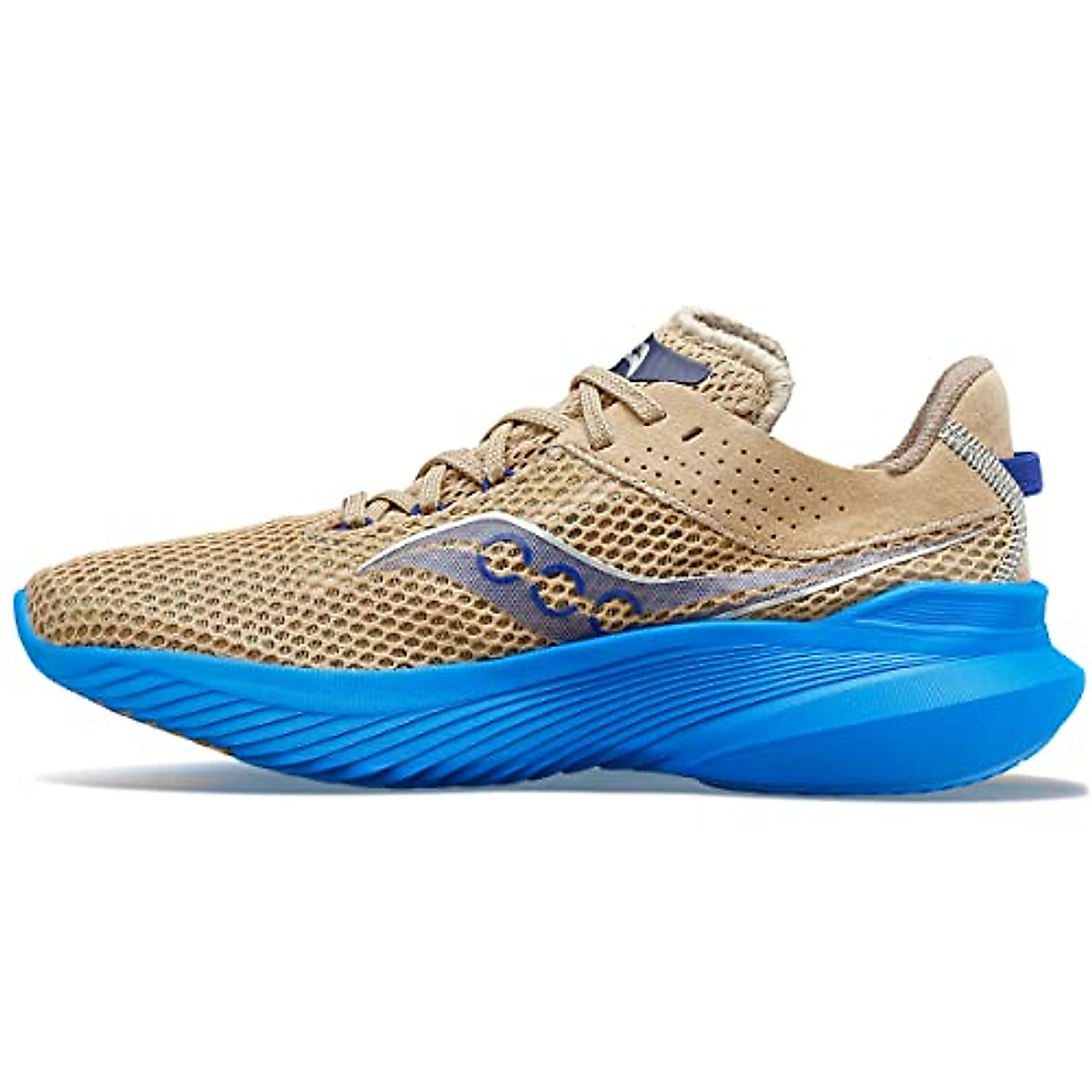 Saucony Womens Kinvara 14 Running Sneakers Shoes - Beige - Size 6.5 M